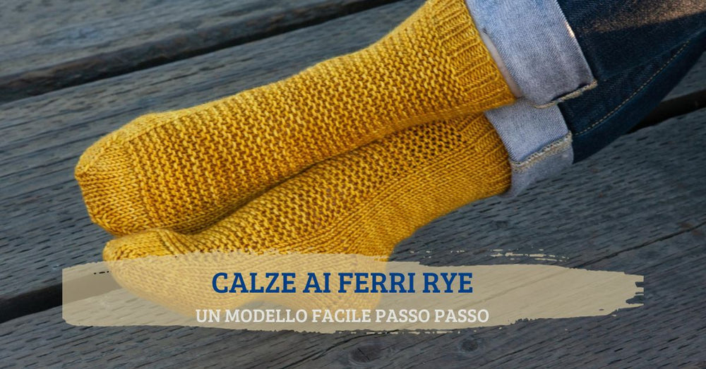 Calze ai ferri Rye – DI LANA E D'ALTRE STORIE SRL