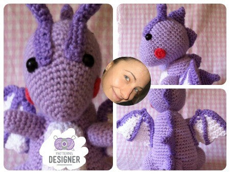 Draghetto amigurumi – DI LANA E D'ALTRE STORIE SRL