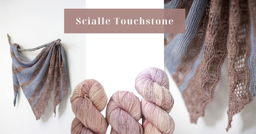Scialle ai ferri touchstone – DI LANA E D'ALTRE STORIE SRL