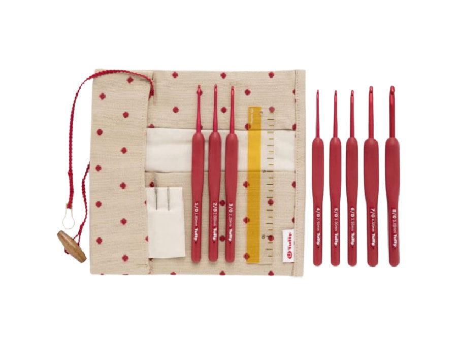 Set uncinetti Tulip Etimo red – DI LANA E D'ALTRE STORIE SRL